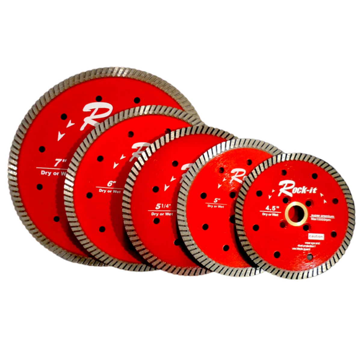 Rock it Granite Turbo Blades 5,6,7INCHES – SMARTCUT PROFESSIONAL TOOL, LLC