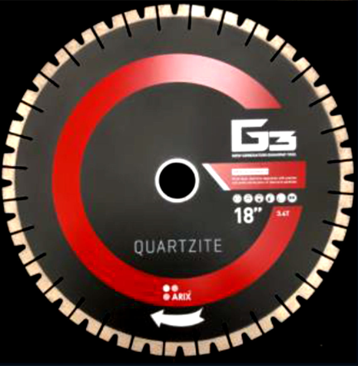 G3 Quartzite Blades (14.16,18 Inches) – SMARTCUT PROFESSIONAL TOOL, LLC